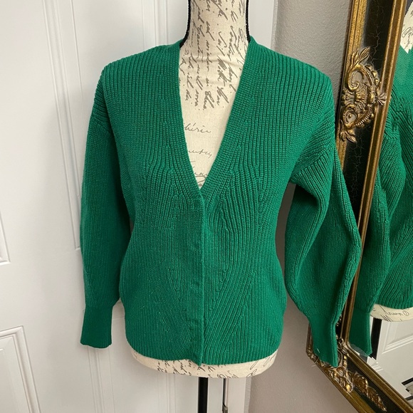 Sweaters | Cabi Green Cardigan | Poshmark